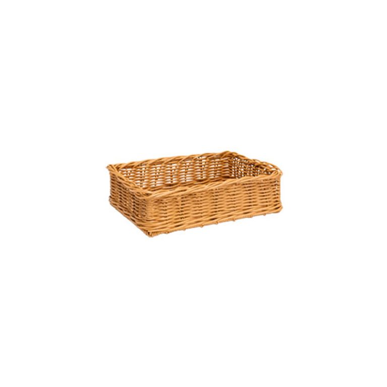 Rectangular Polywicker basket - Shop Display Solutions