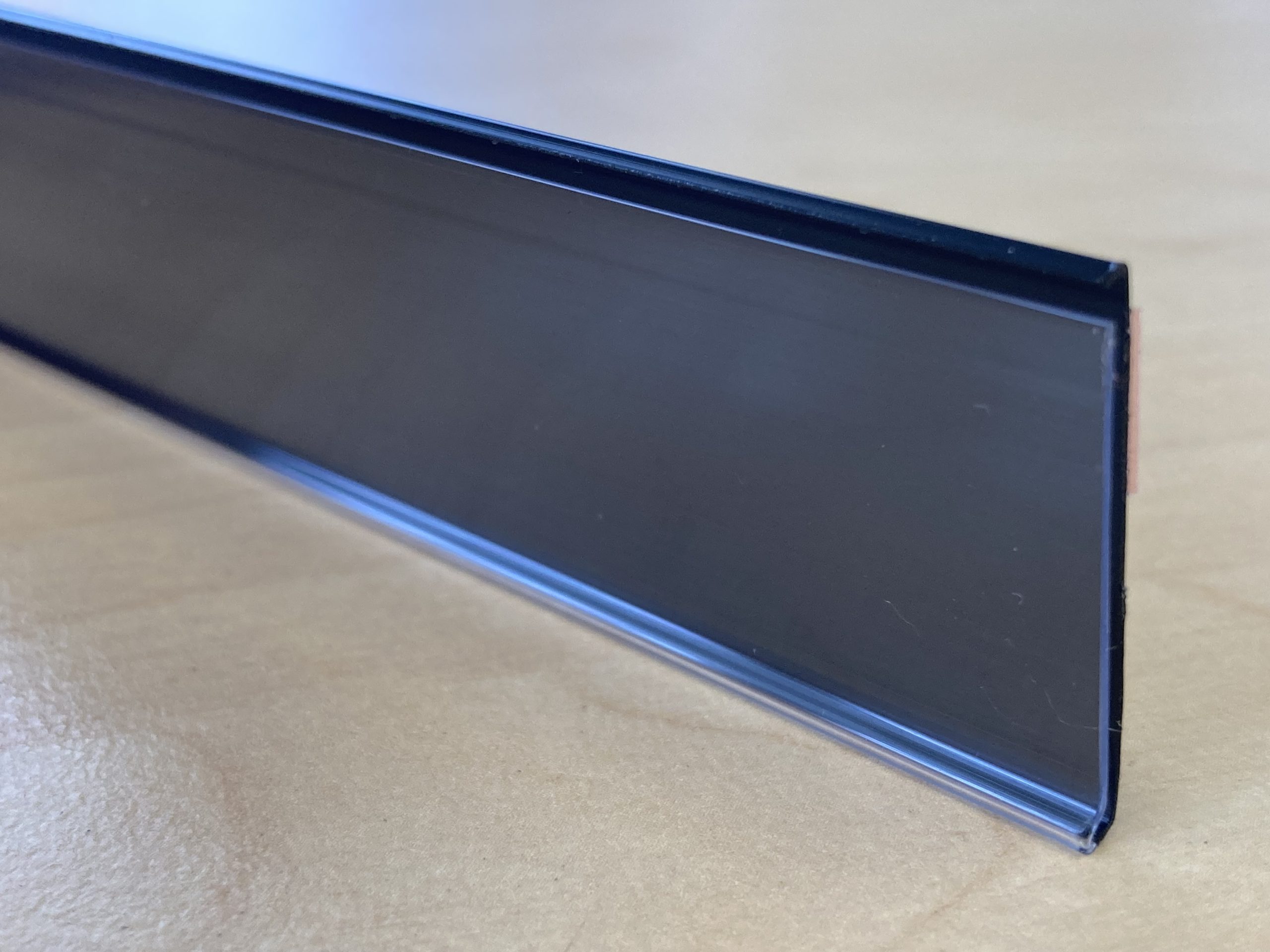 Data Strip - Flat with adhesive back - Shop Display Solutions