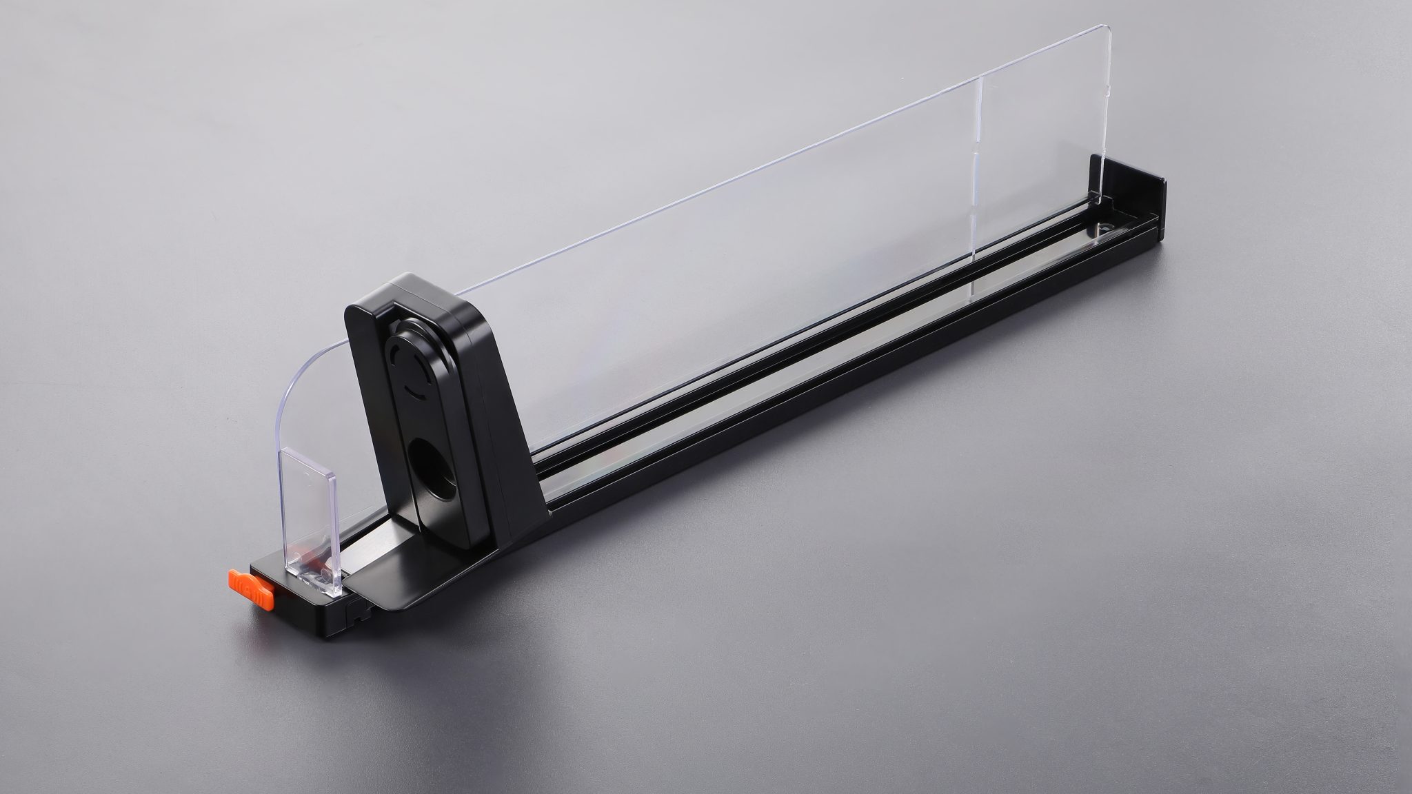 Single Locking Pusher With Divider - Shop Display Solutions
