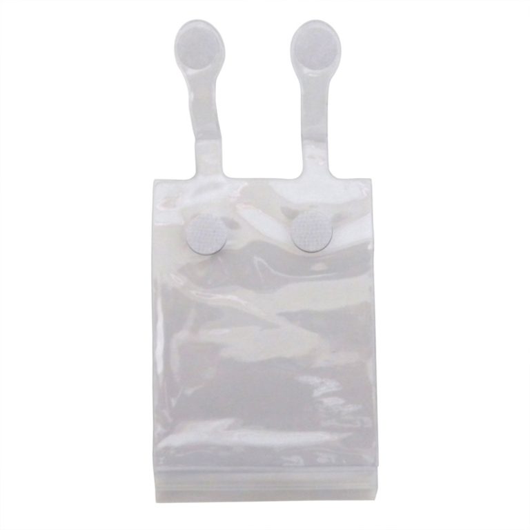 Welded PVC Ticket Pocket with Vecro Tabs - Shop Display Solutions